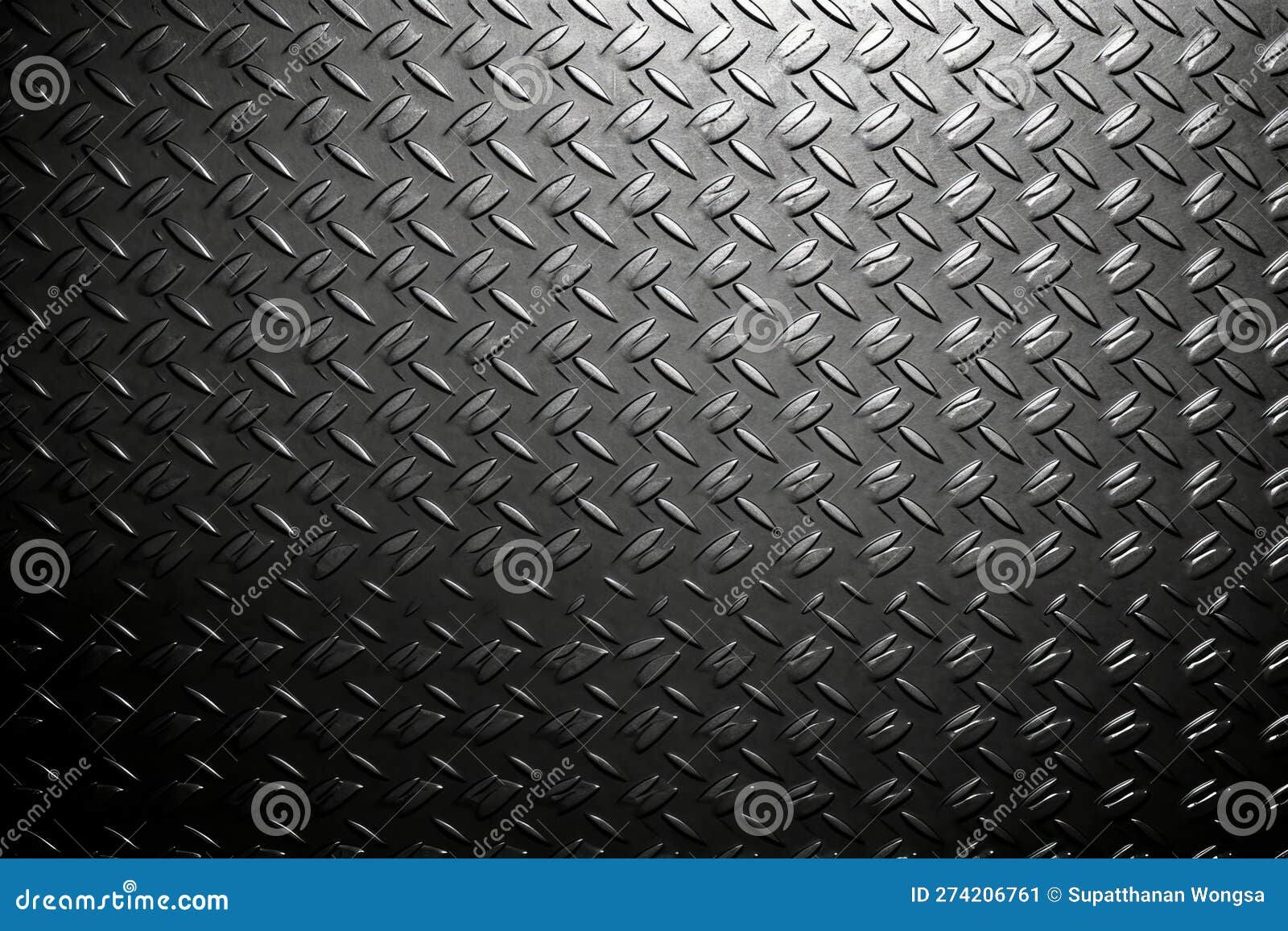 The Pattern of the Black Steel Floor Stock Illustration - Illustration ...