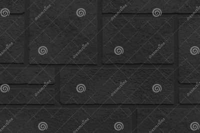 Pattern of Black Stone Cladding Wall Tile Texture and Seamless ...