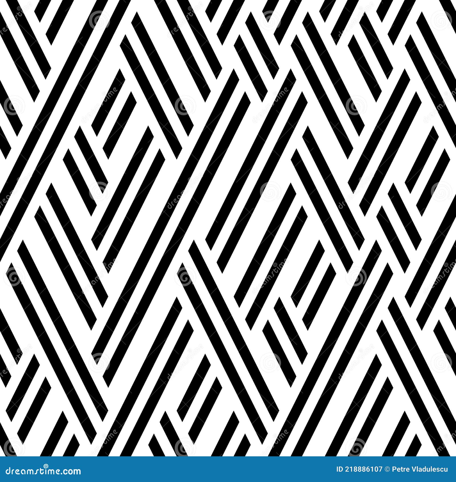 Pattern with Black Stripes 9293, Modern Stylish Image. Stock Vector ...