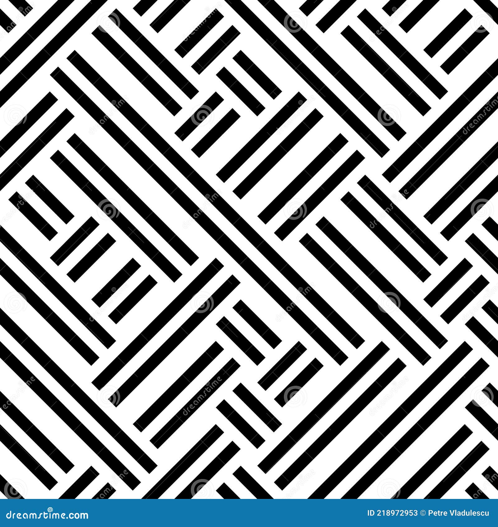 Pattern with Black Stripes 10083, Modern Stylish Image. Stock Vector ...