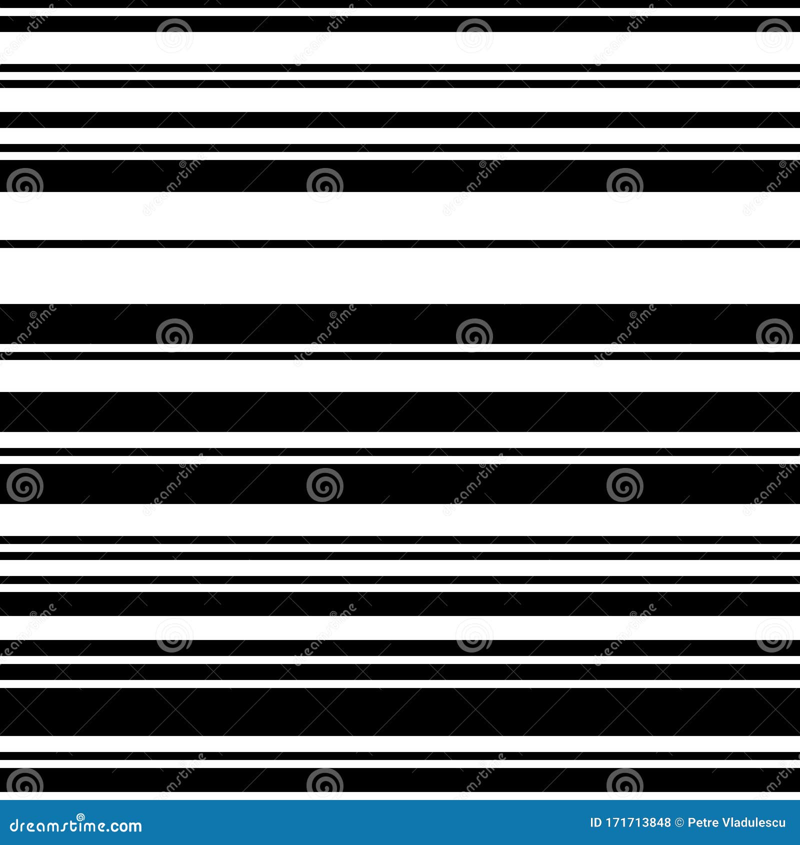 Pattern with Black and White Horizontal Lines (4), Modern Stylish Image ...