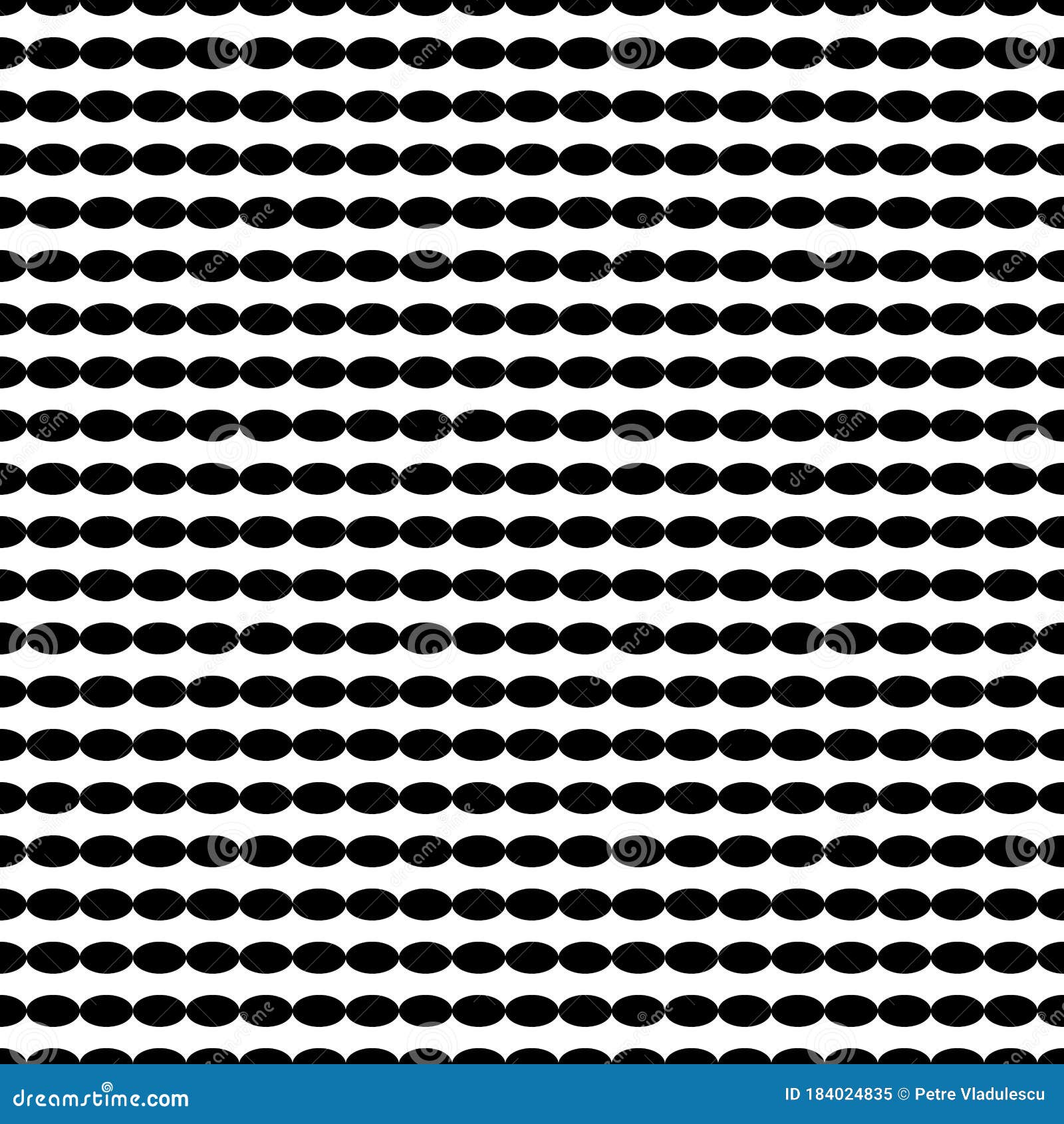 Pattern with Black and White Horizontal Lines, Modern Stylish Image ...