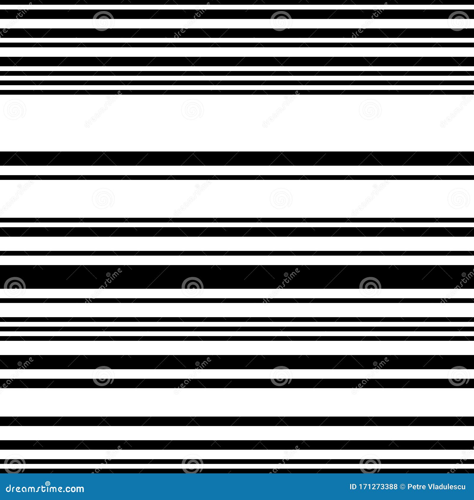 Pattern with Black and White Horizontal Lines Stock Vector ...