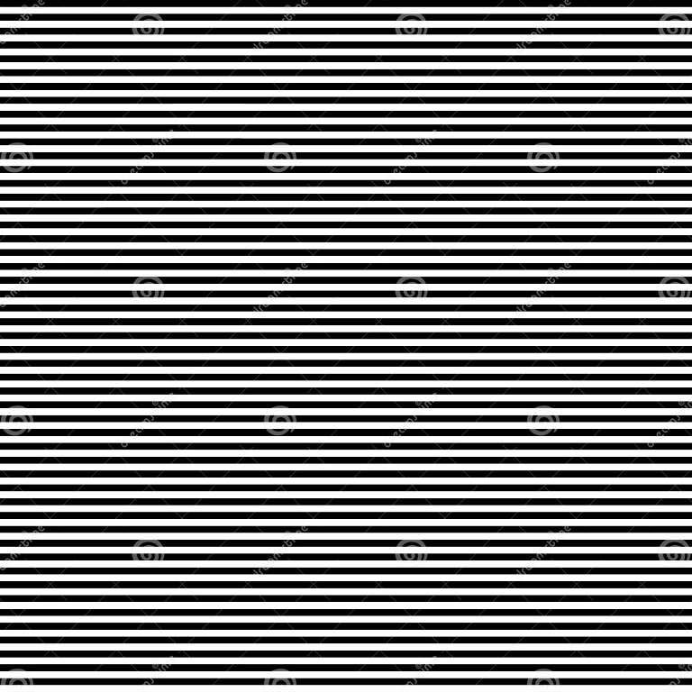 Pattern with Black and White Horizontal Lines, Modern Stylish Image ...
