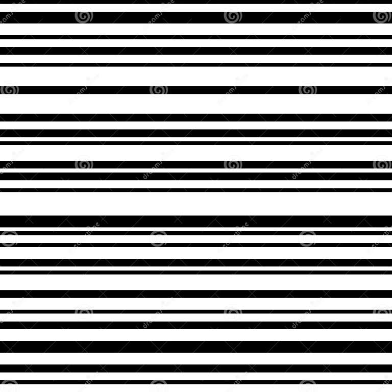 Pattern with Black and White Lines Stock Vector - Illustration of ...