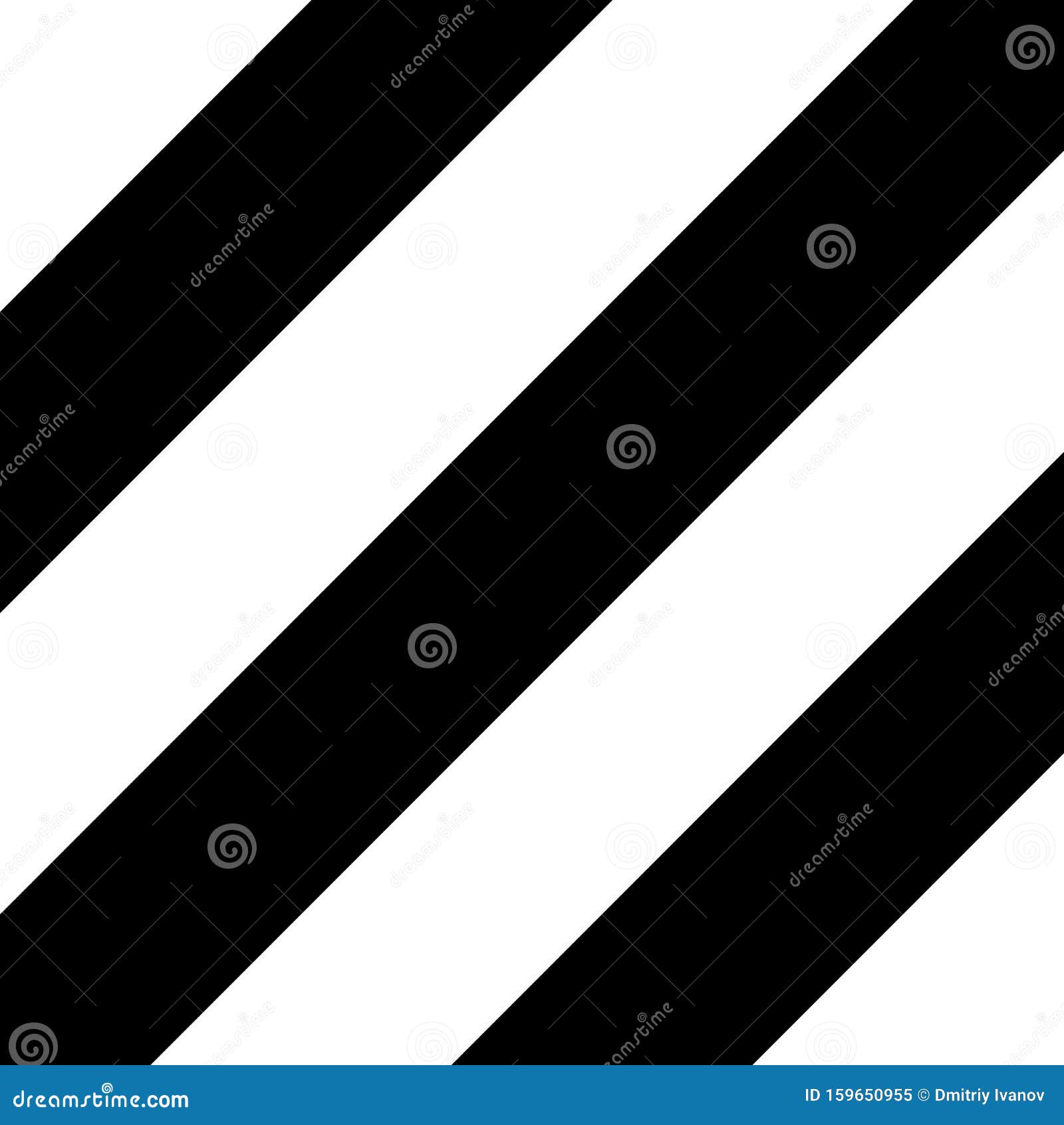 Pattern Black and White Slanting Strips Stock Vector - Illustration of ...