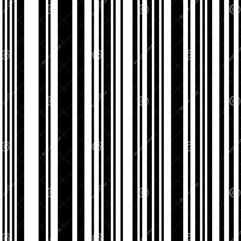 Pattern with Black and White Vertical Lines, Modern Stylish Image ...