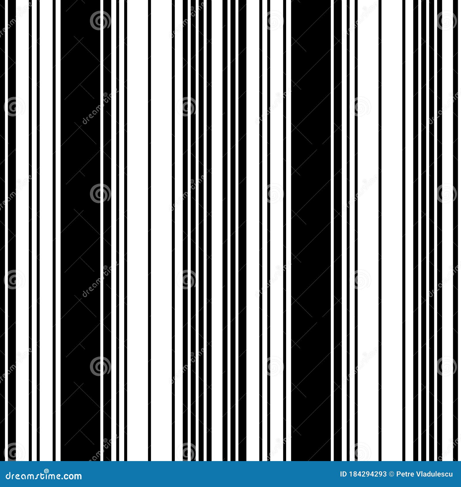 Pattern with Black and White Vertical Lines, Modern Stylish Image ...