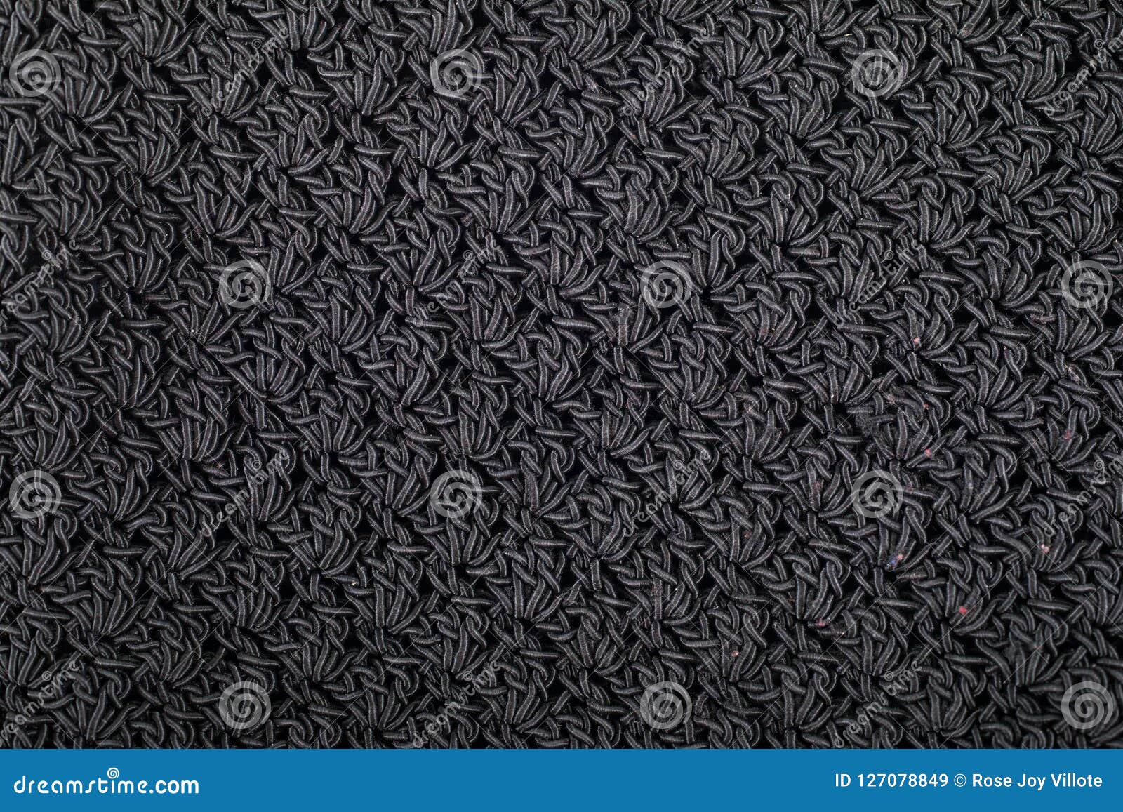 Pattern of Black Woven Cloth Material Stock Image - Image of ...