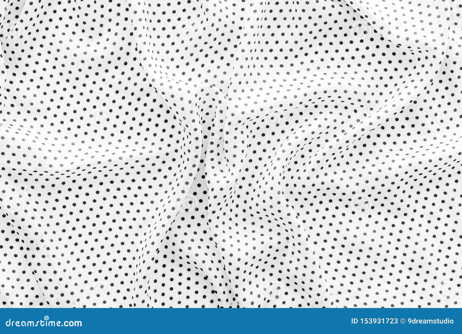Pattern for Blog with Monochrome Dotted Fabric Texture Top View ...