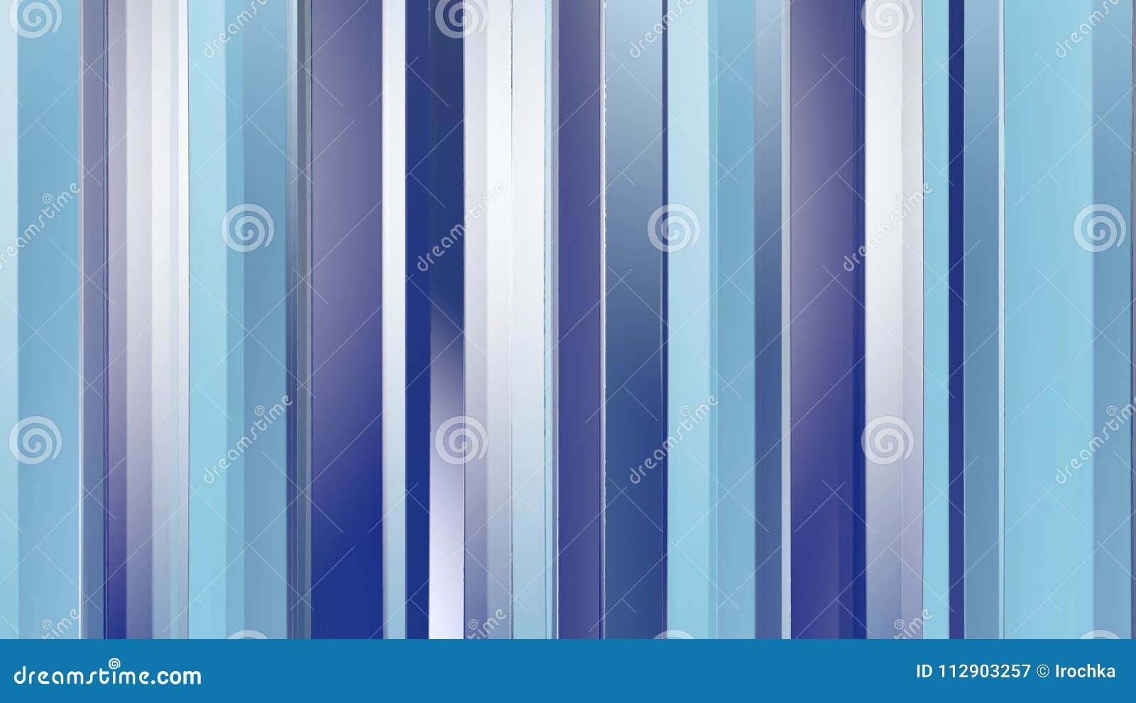 Pattern of Blue Color Strips Prisms. Abstract Background Stock ...