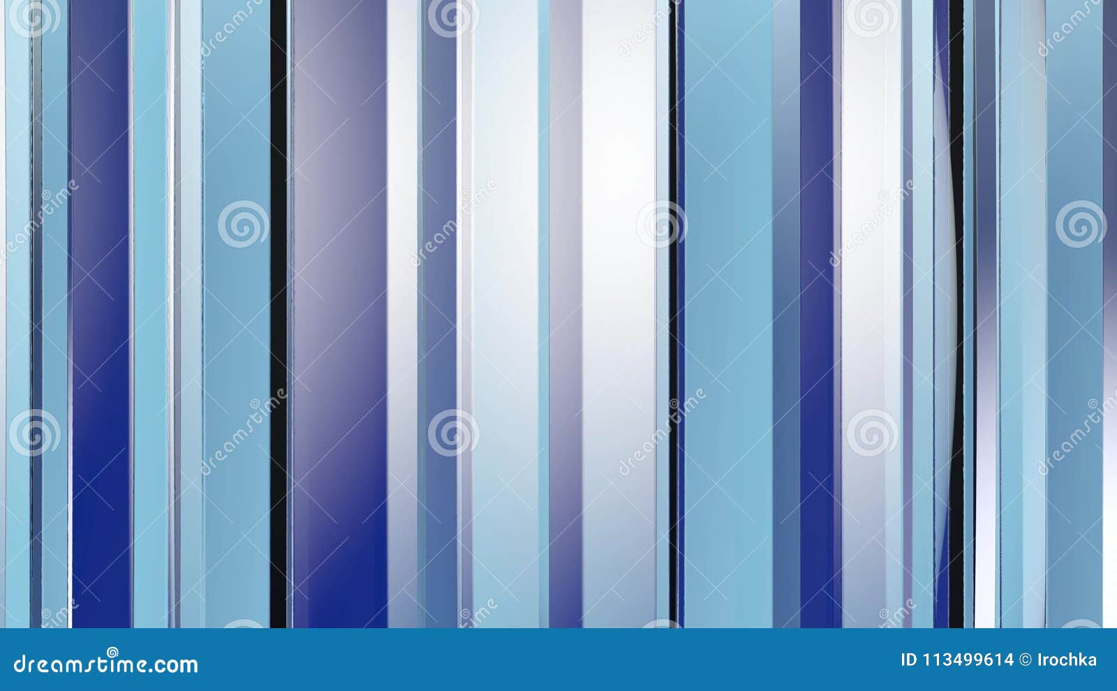 Pattern of Blue Color Strips Prisms. Abstract Background Stock ...