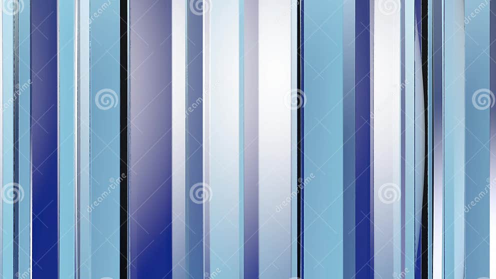 Pattern of Blue Color Strips Prisms. Abstract Background Stock ...