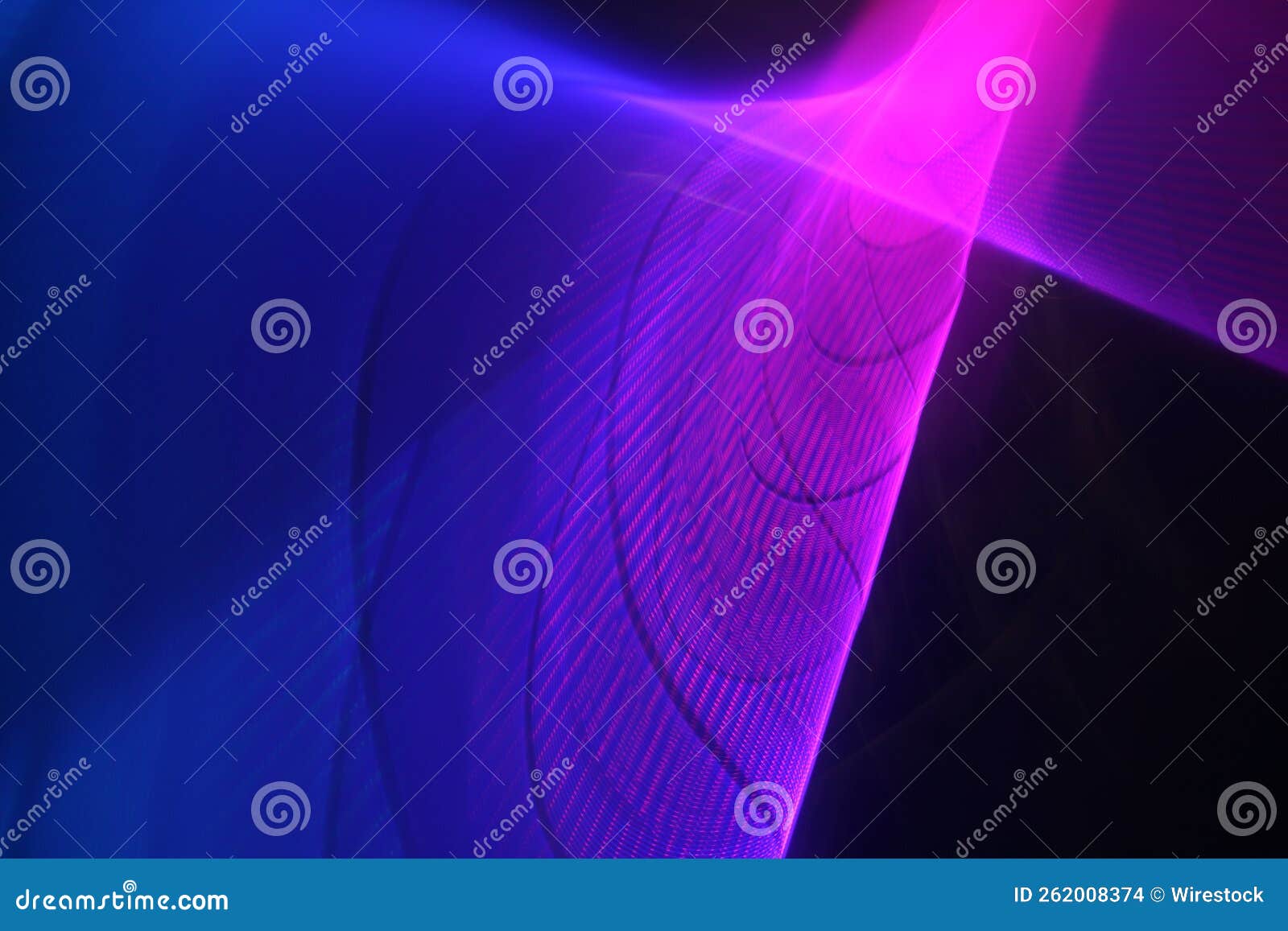 Pattern of Blue and Purple Light, a Section of the Electromagnetic ...