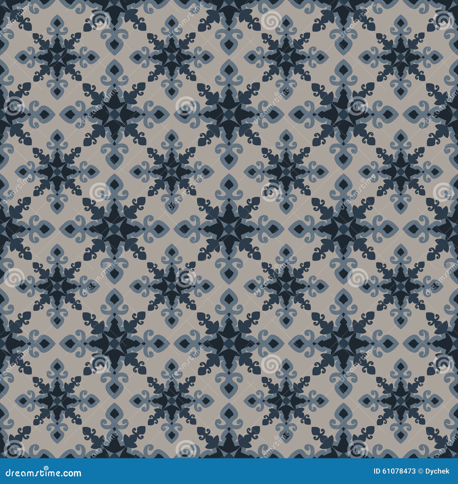 The Pattern of Blue Ribbons. Stock Vector - Illustration of geometry ...