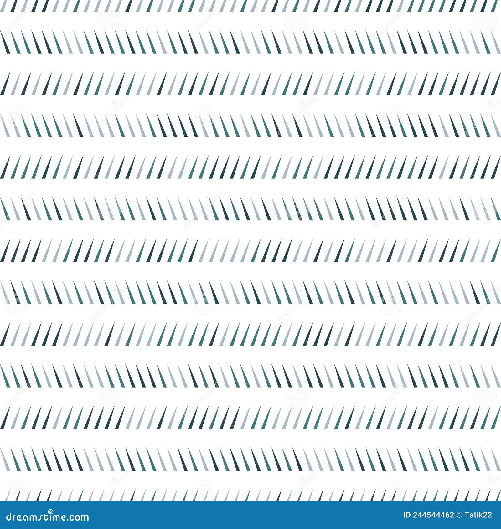Pattern of Blue Triangles on a White Background. Vector Seamless ...