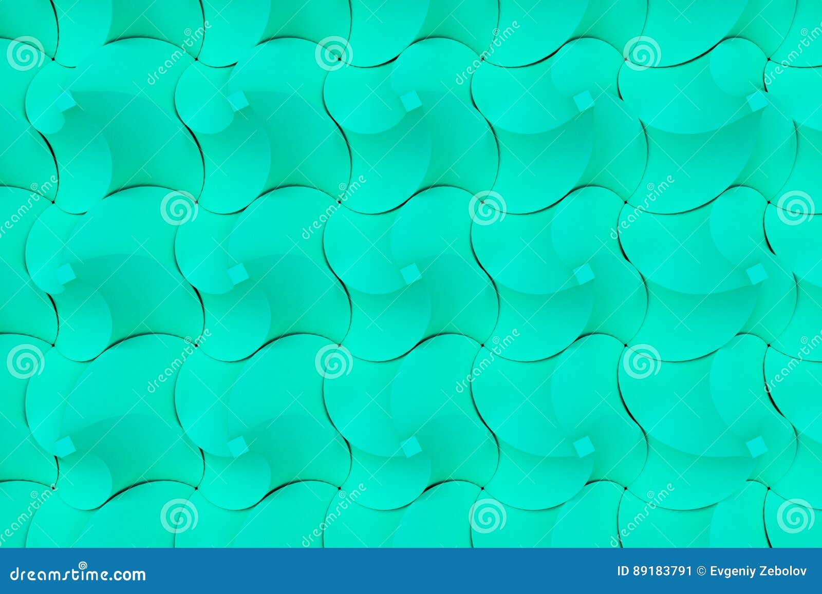 Pattern of Blue Twisted Pyramid Shapes Stock Illustration ...