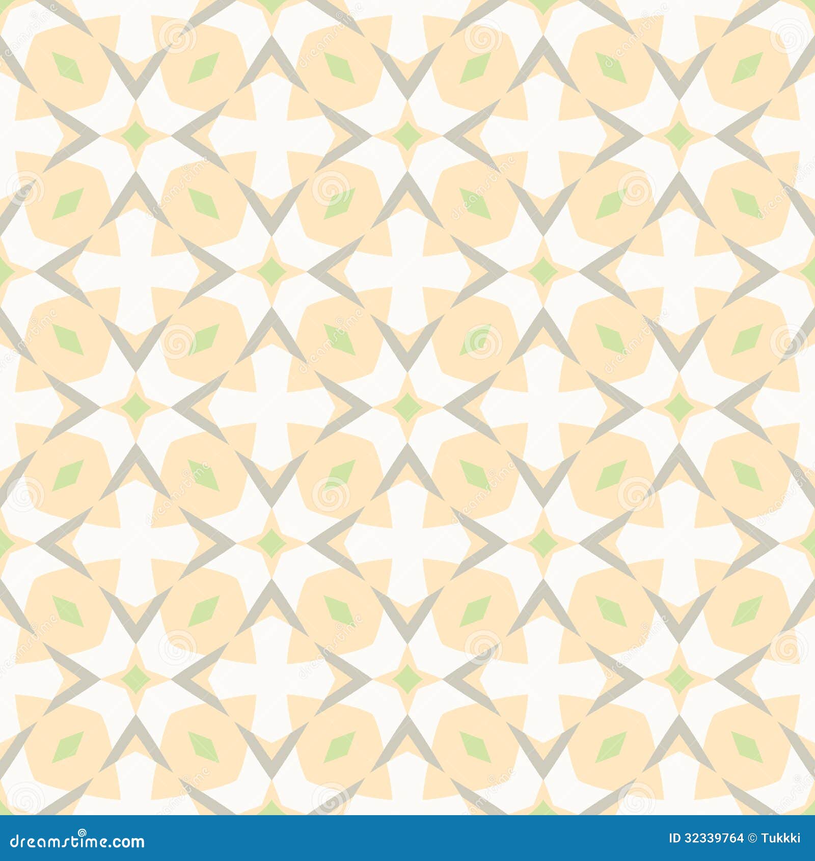 Pattern with Bold Geometric Shapes in 1970s Style Stock Vector ...
