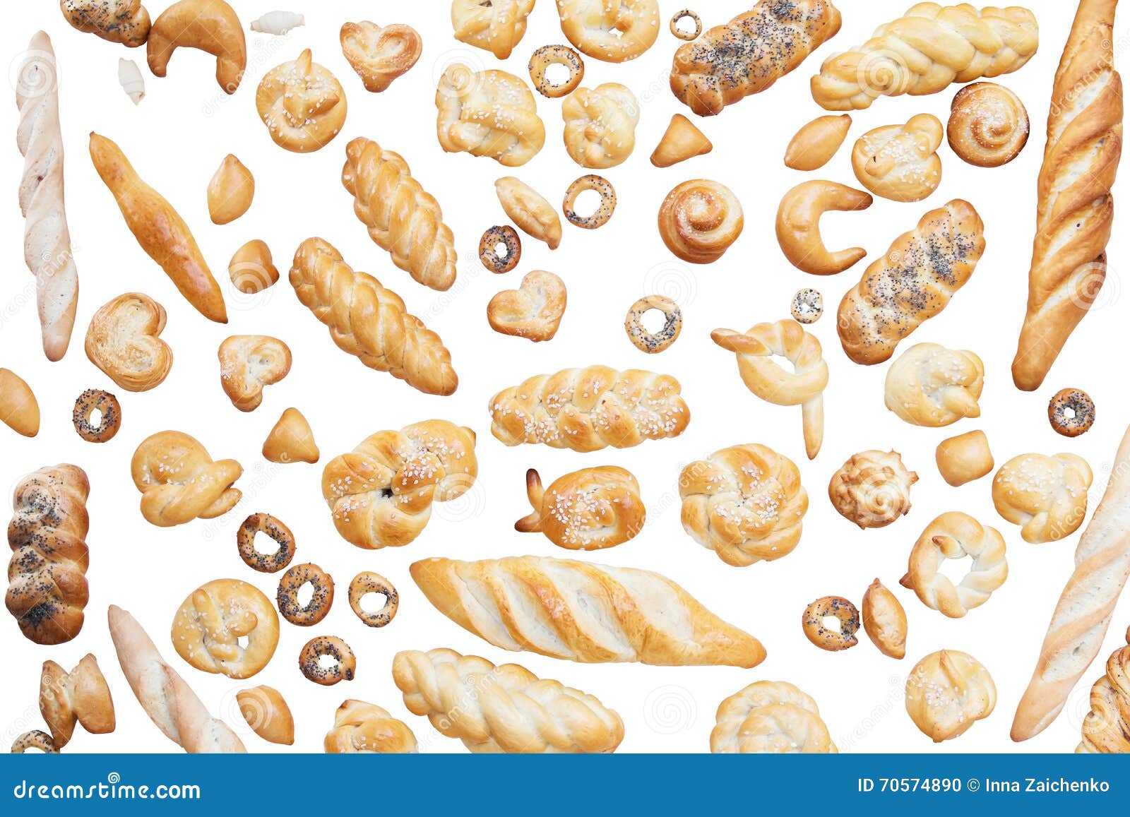 Pattern Bread Bakery Product Stock Photo - Image of bagel, appetizer ...