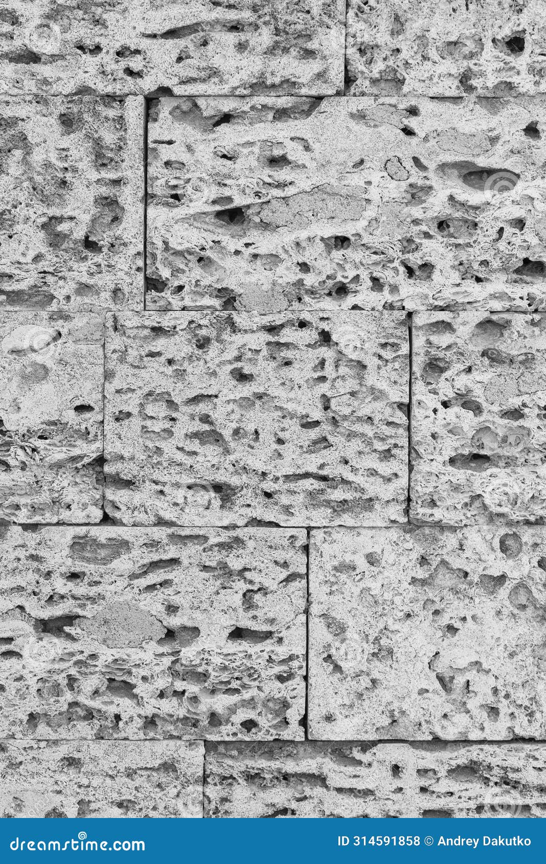 Pattern Brick Blocks Shell Sand Stone Wall Texture Background Abstract ...