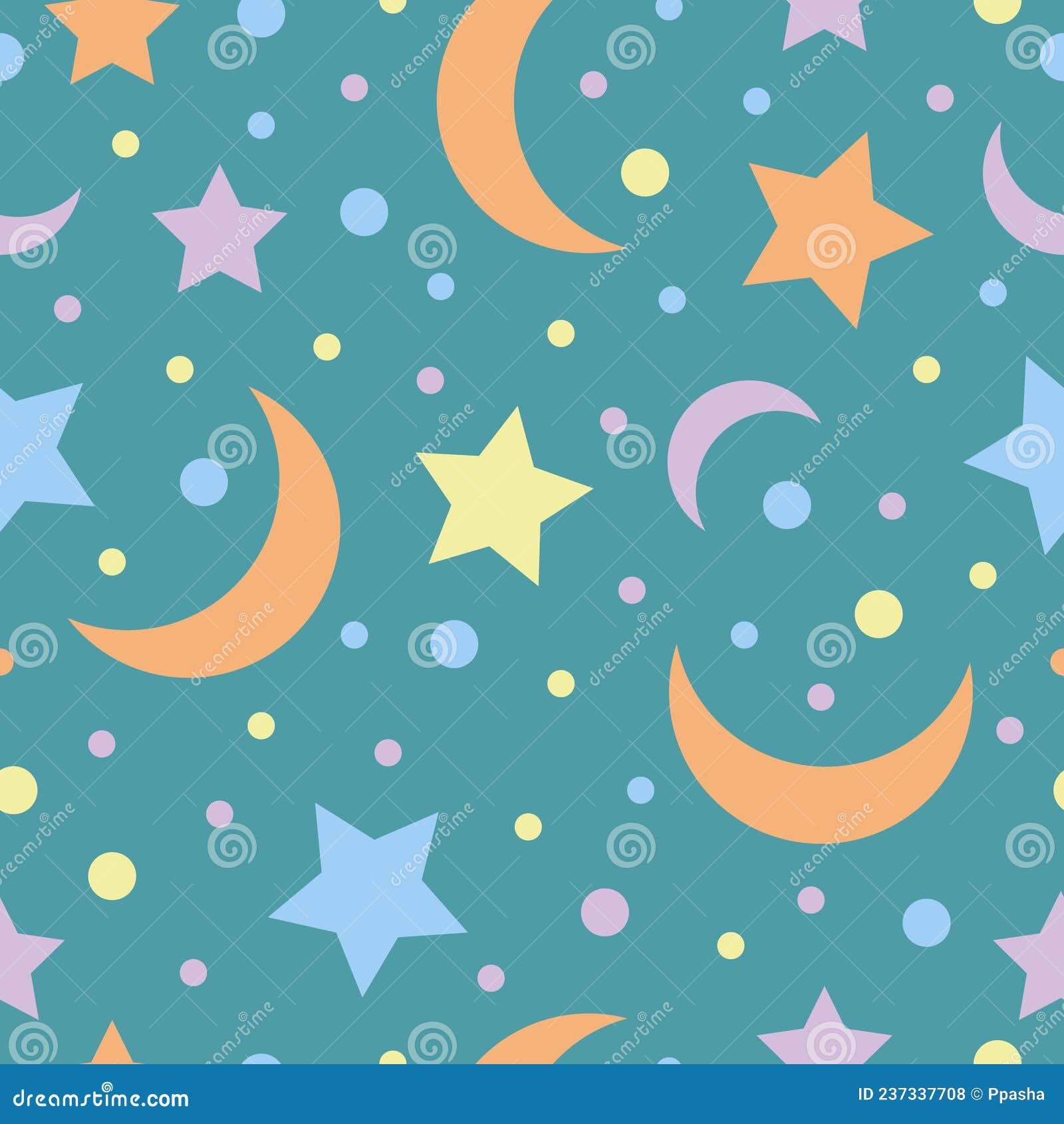 Pattern. Bright Children S Seamless Pattern with the Image of Multi ...