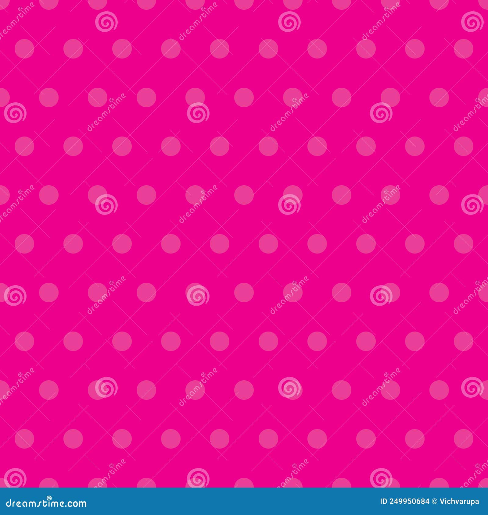 Pattern, on a Bright Pink Background, Pale Pink Circles, Vector ...