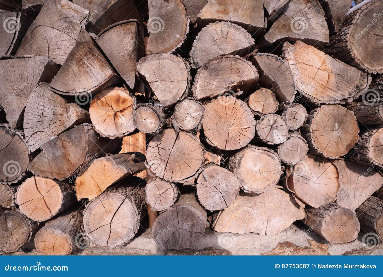 Pattern of Brown Wood Log Background Texture Stock Image - Image of ...