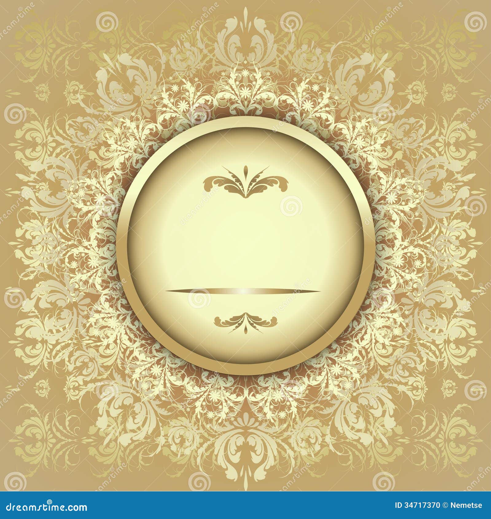 Pattern calligraphy stock vector. Illustration of classical - 34717370