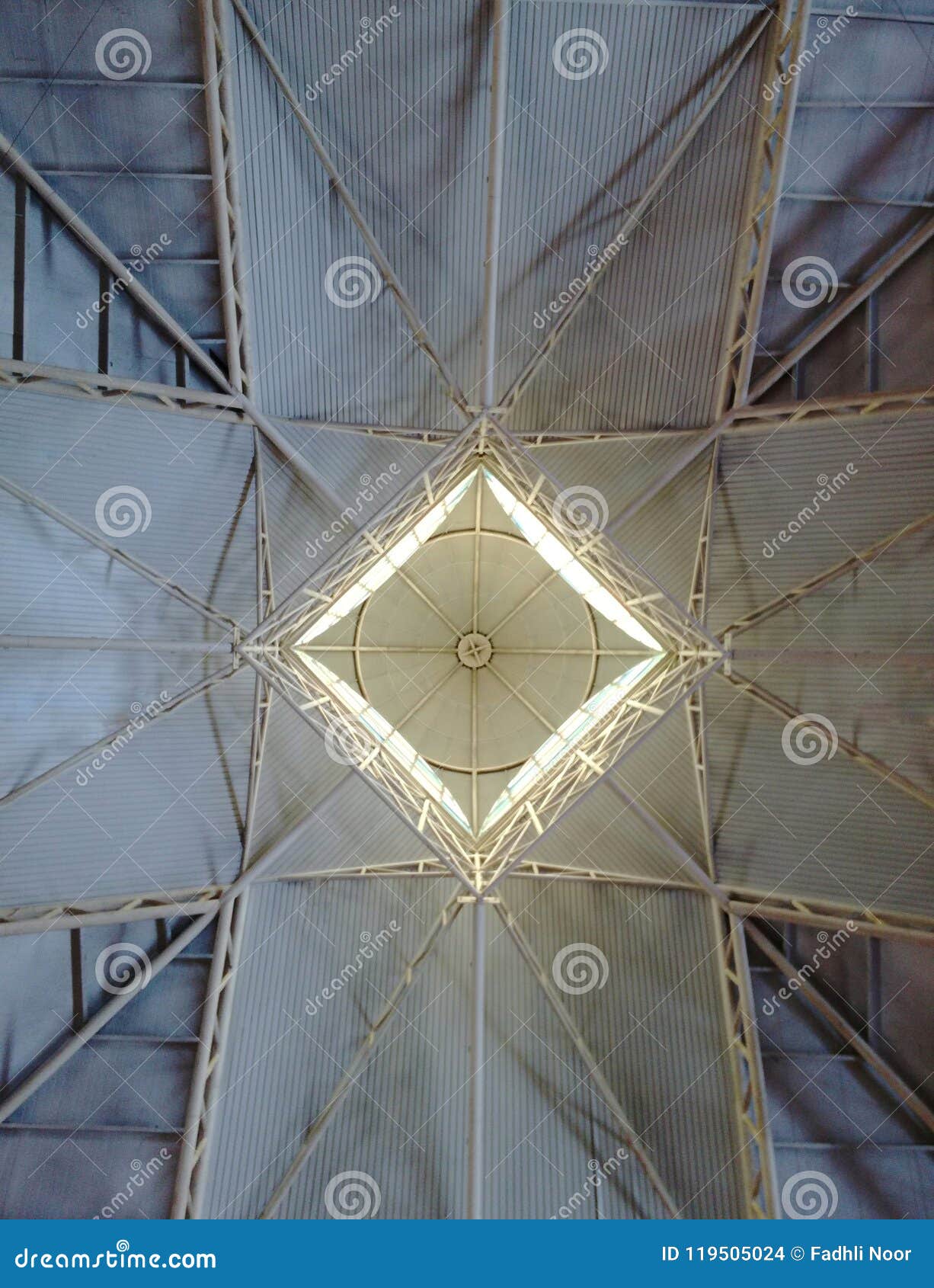 Industrial Roof Patern Captured from the Perspective Angle Stock Photo ...