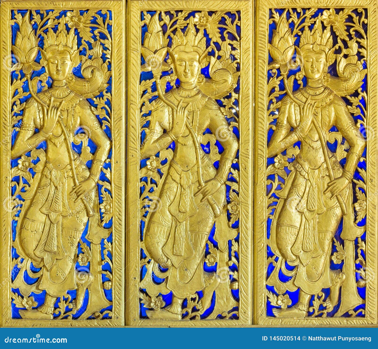 Pattern of Carved on Stucco Design of Native Wall Editorial Stock Image ...