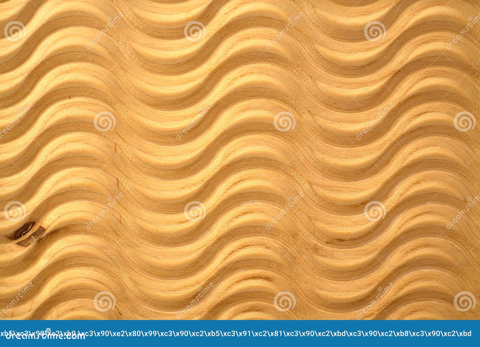 Pattern Carved Waves on Wood Plywood Background Stock Image - Image of ...
