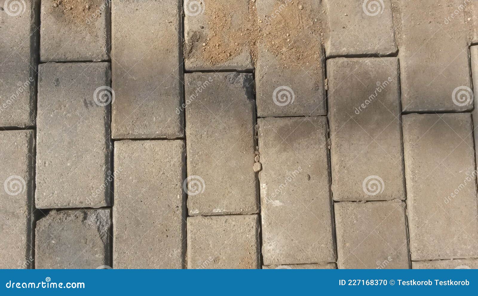 Pattern of Cement Paving Stones with Chipped Edges Stock Photo - Image ...