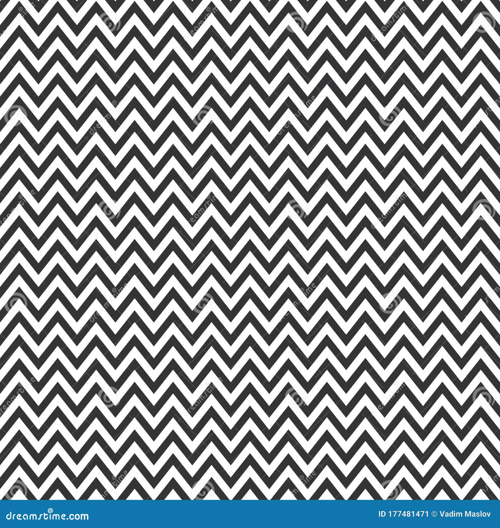 Pattern with Chevron Stripes on White Background. Stock Vector ...