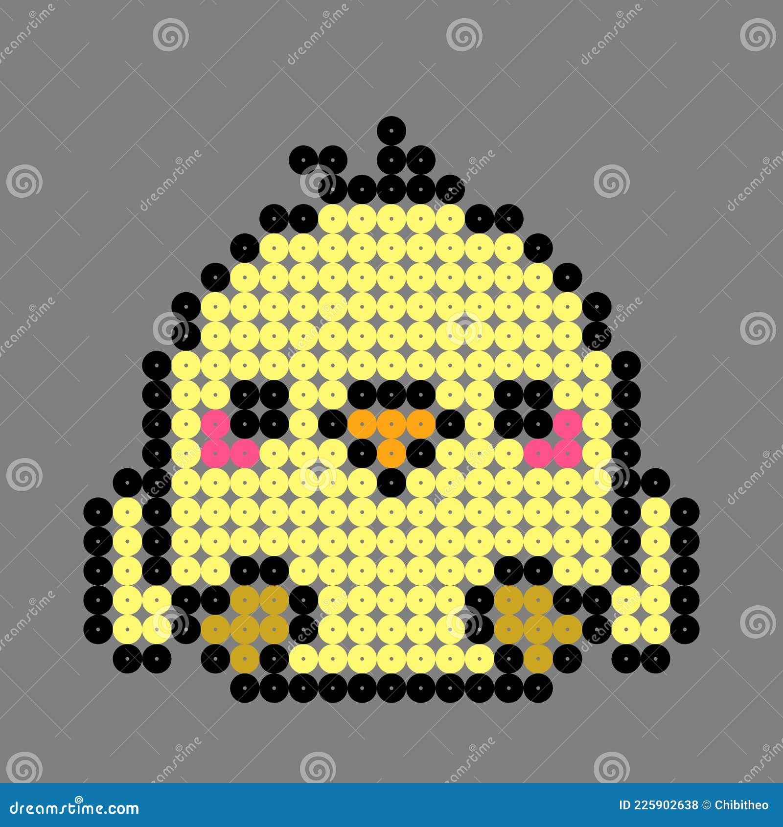 8-bit Pixel The Chicks. Animals Pixel In Vector | CartoonDealer.com ...