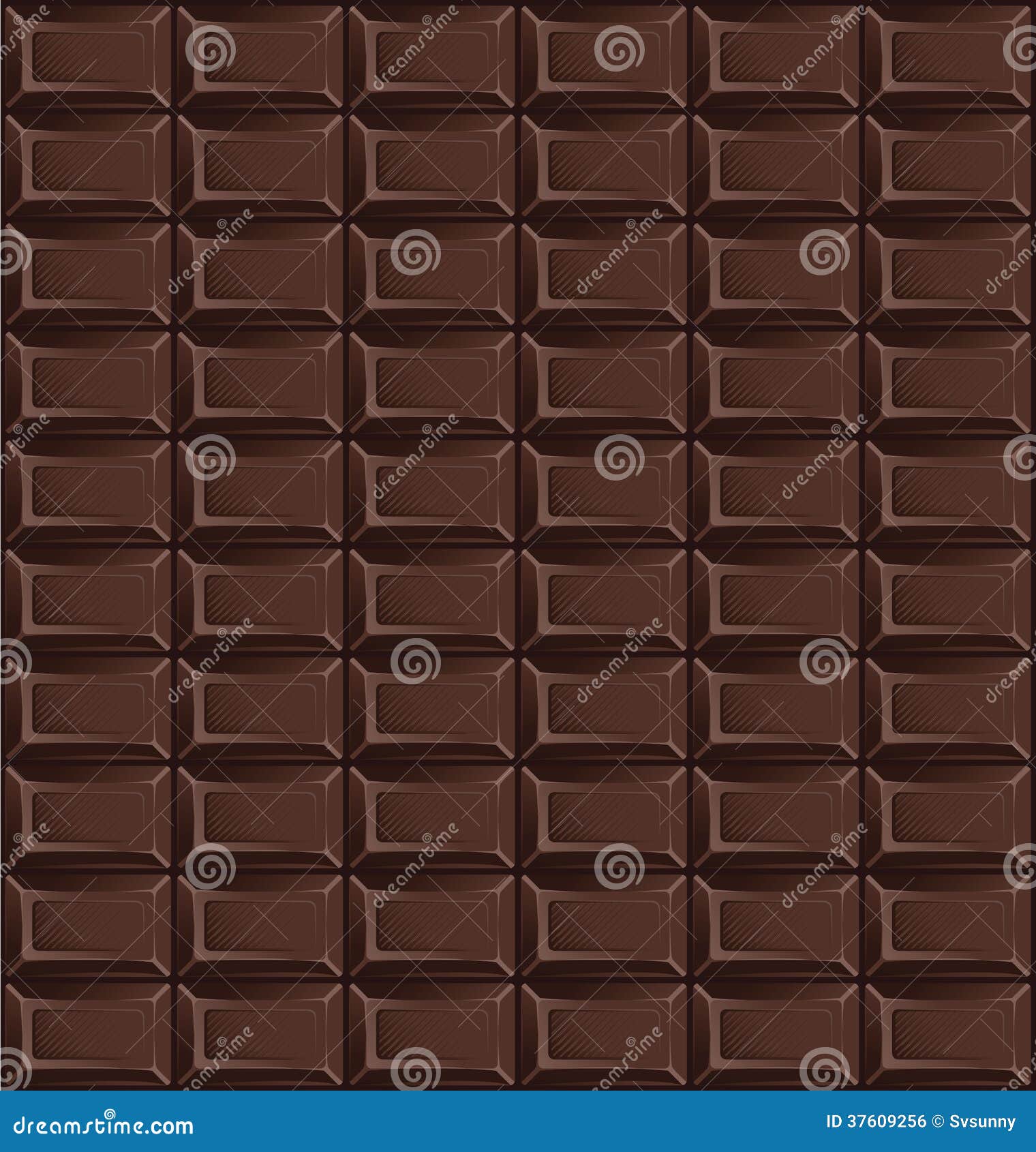 Pattern of chocolate bars stock illustration. Illustration of pattern ...