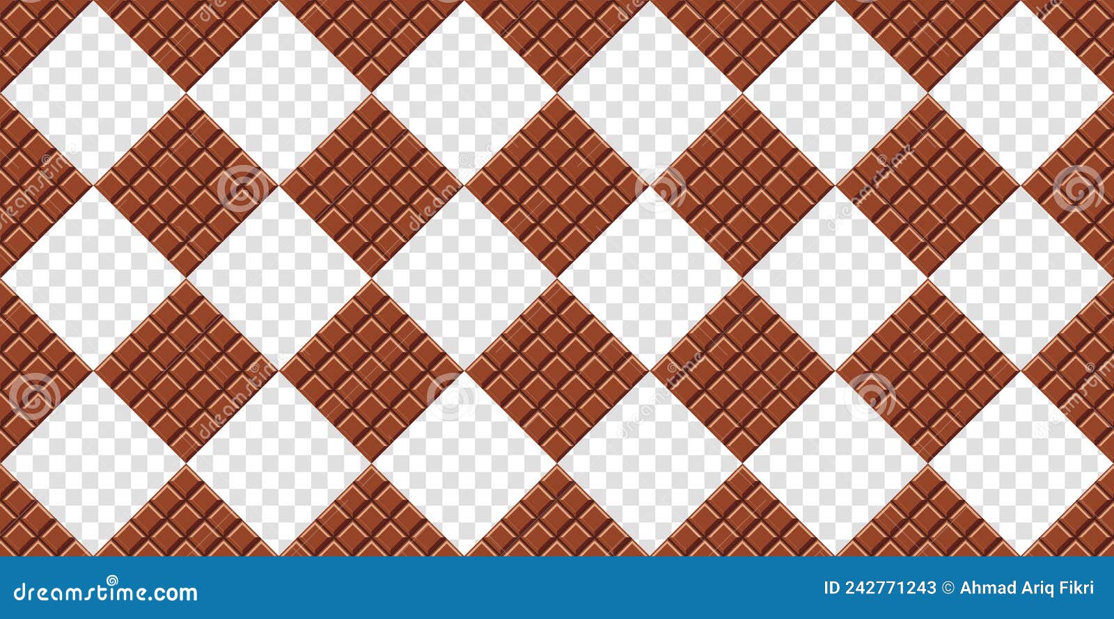 Pattern of Chocolate Bars Against. Chocolate Bar Seamless Pattern Stock ...
