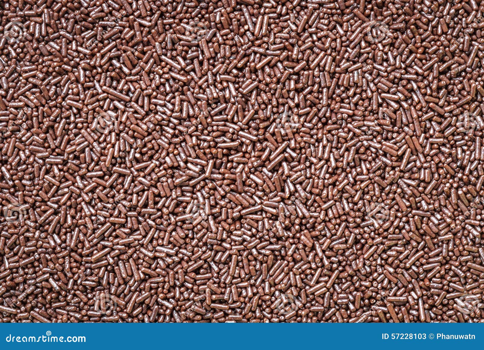 Pattern of Chocolate Sprinkles Texture and Background Stock Image ...