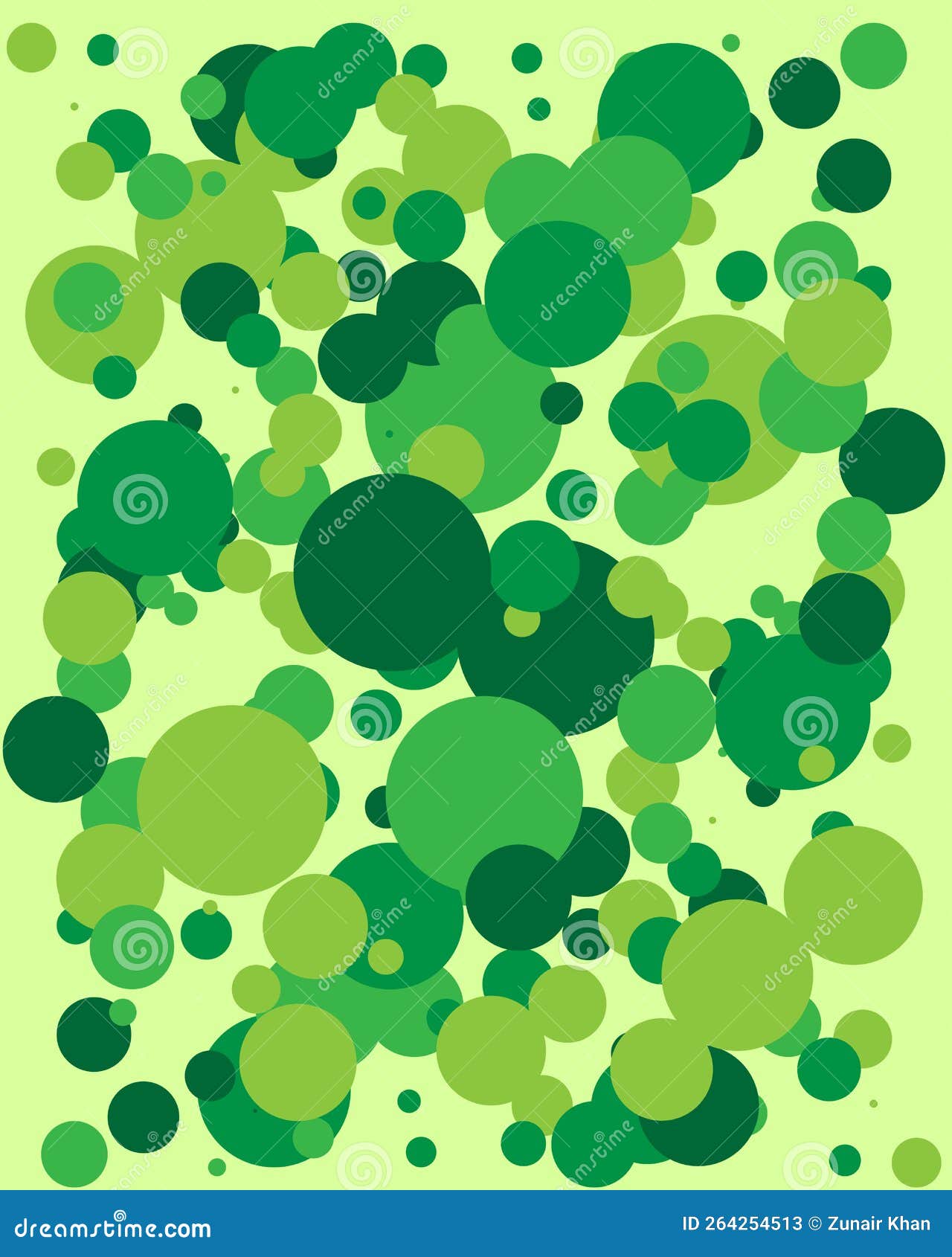 Green Circle Pattern, Abstract Background, Vector Pro, Abstract Art ...