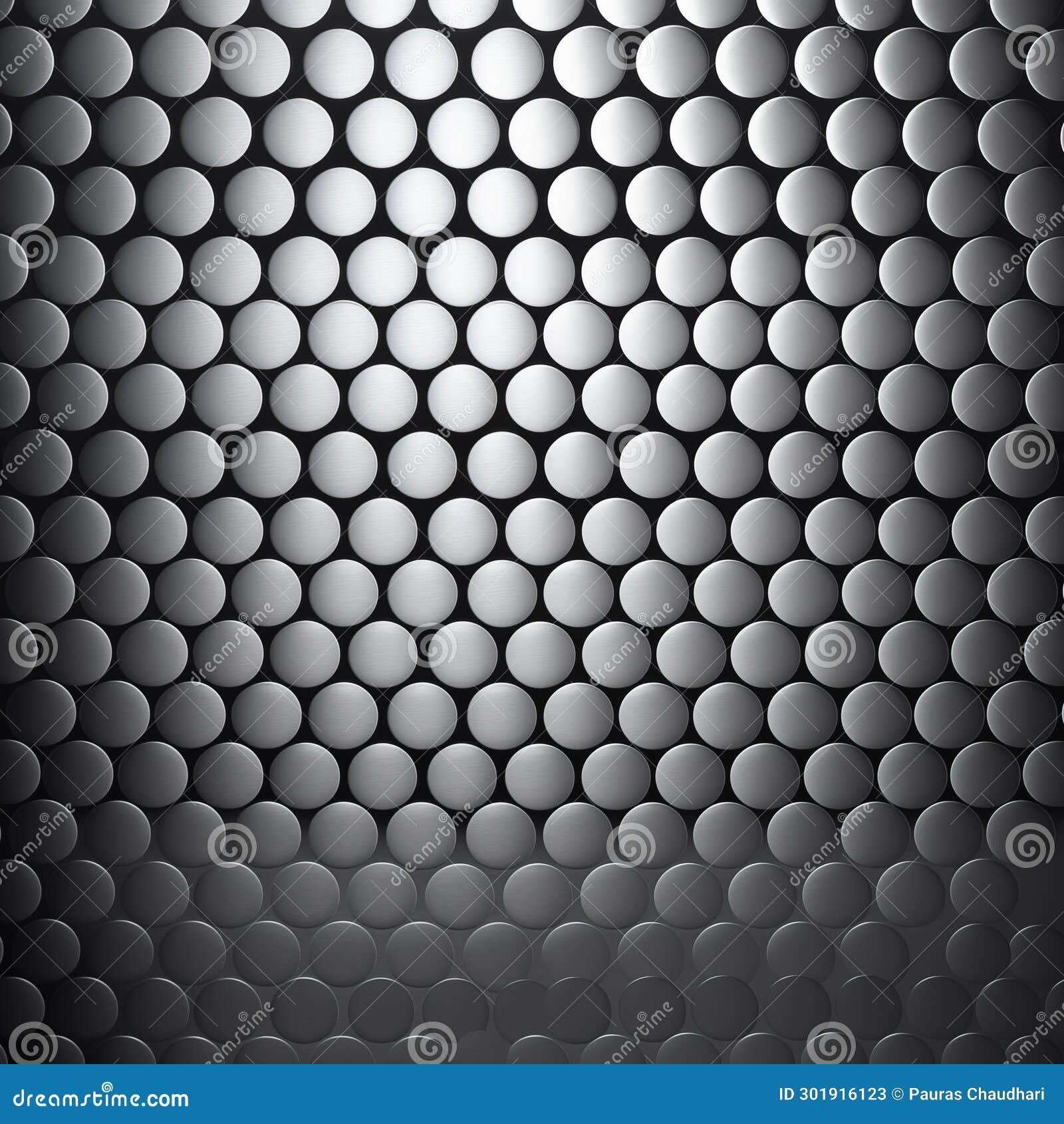 Pattern of Circular Indentations 3D Effect Light Perforated Metal ...