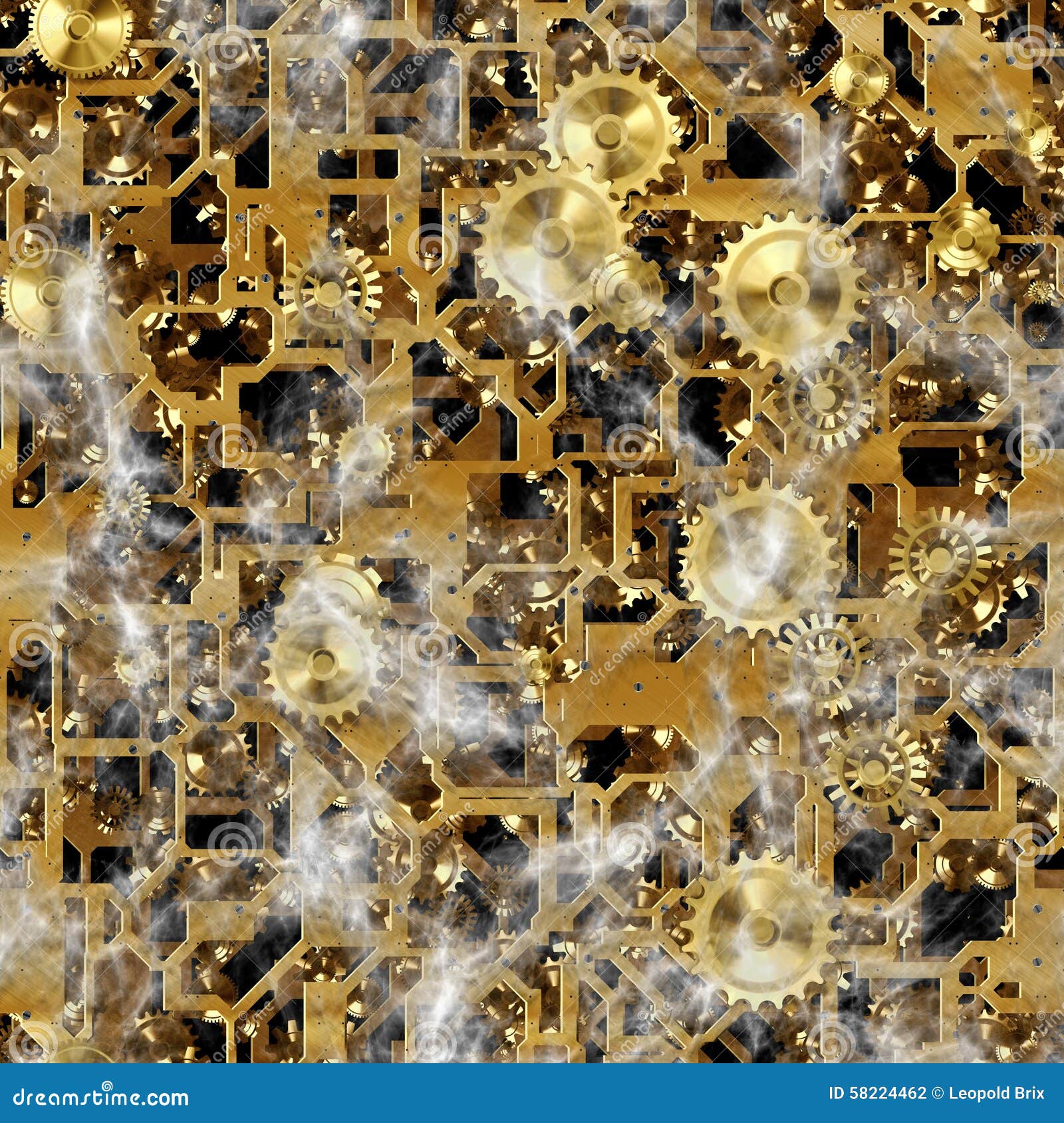 Pattern - clockwork stock photo. Image of time, wheels - 58224462