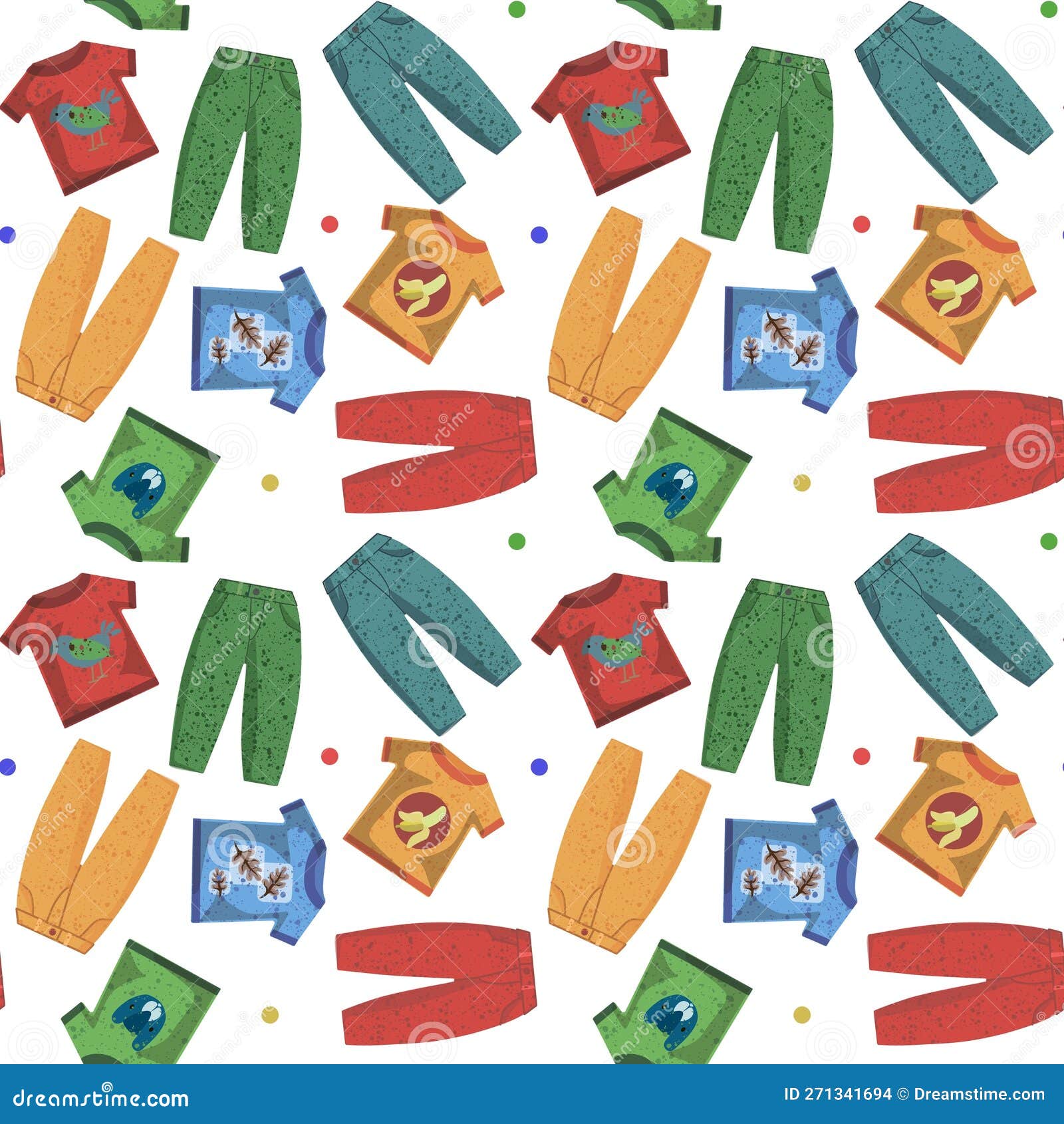 A Pattern of Clothes on the Background of Contour Lines. Suitable for ...