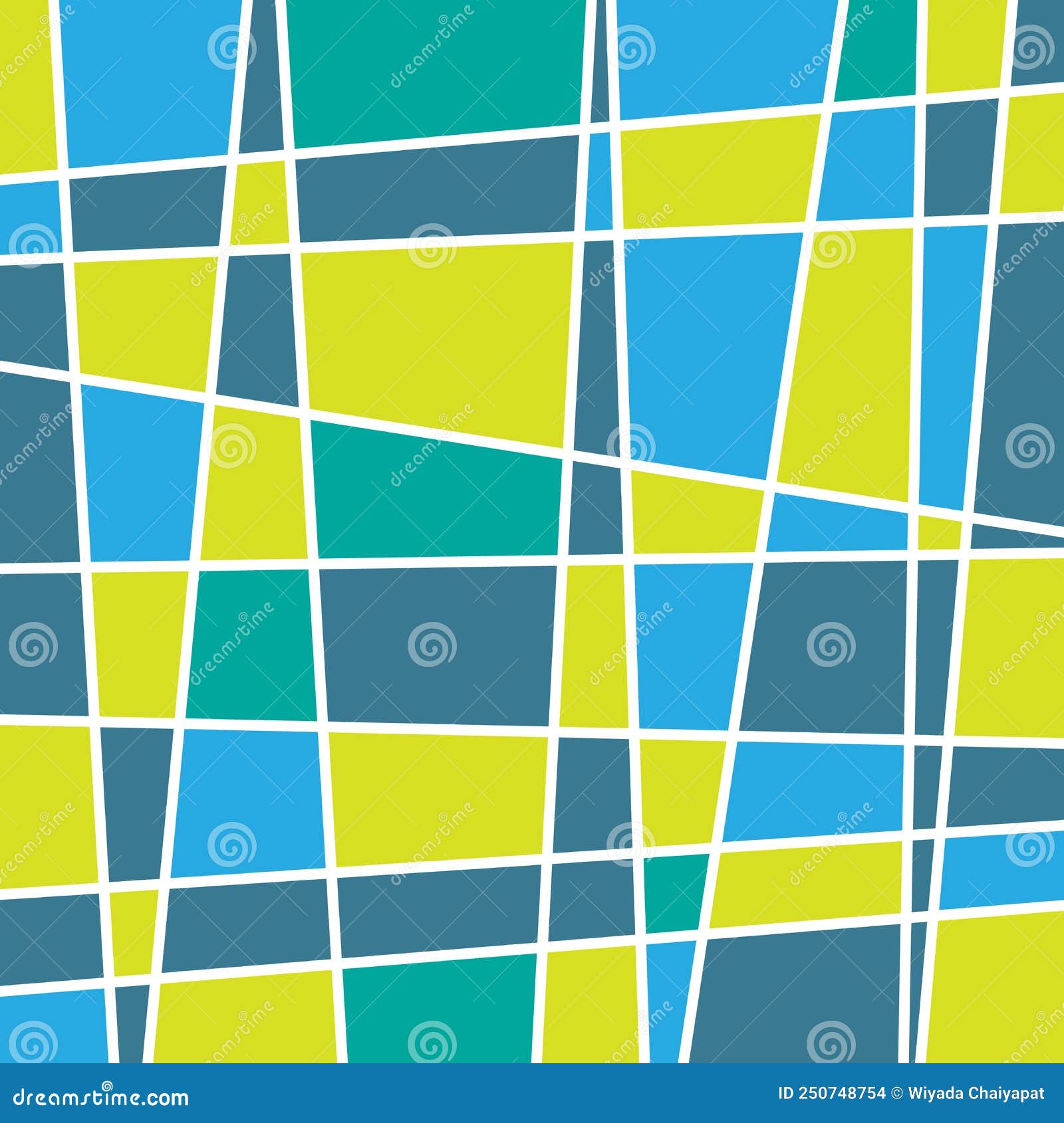 Pattern of a Color Grid Pattern Stock Illustration - Illustration of ...