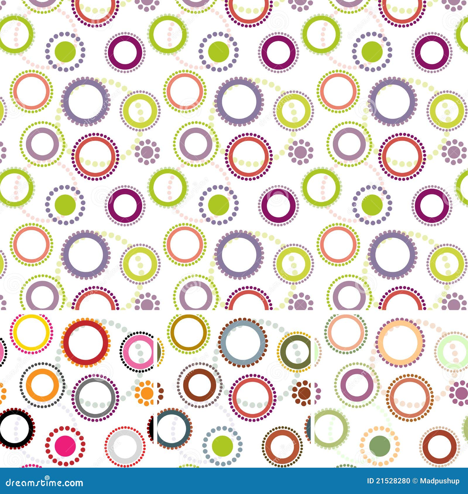 Pattern: colored circle stock vector. Illustration of lilac - 21528280