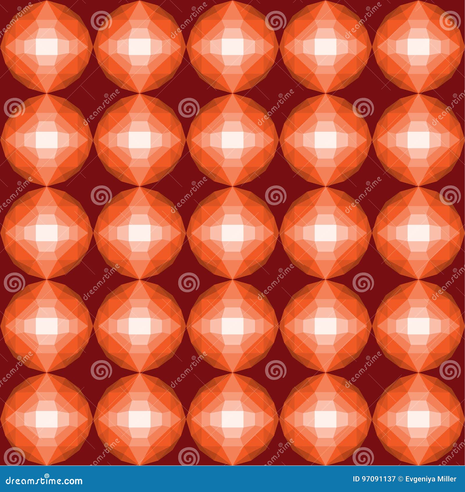 Pattern of Colored Gemstones. Stock Illustration - Illustration of ...