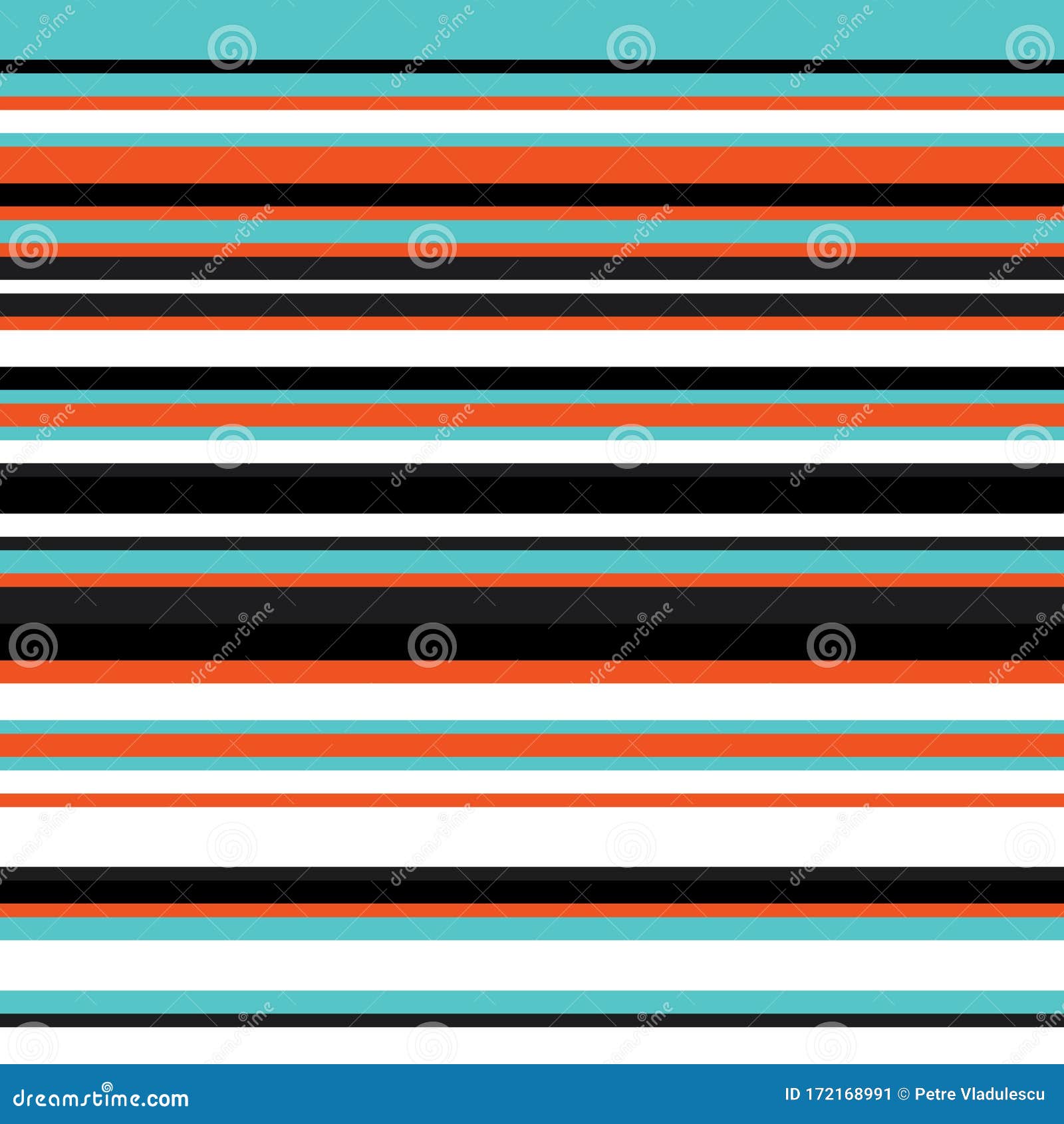 Pattern with Colored Horizontal Lines, Modern Stylish Image. Stock ...
