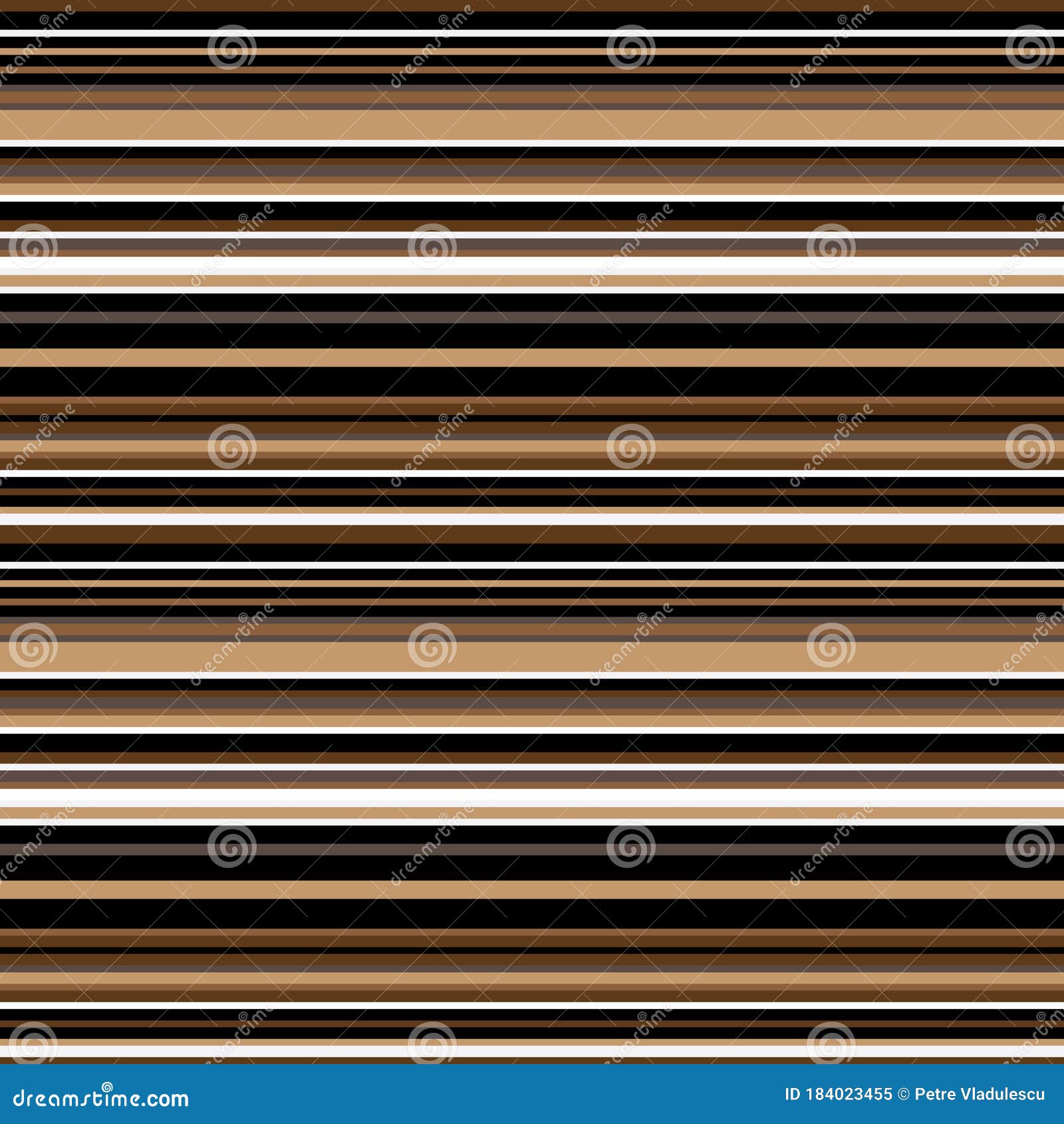 Pattern with Colored Horizontal Lines, Modern Stylish Image. Stock ...