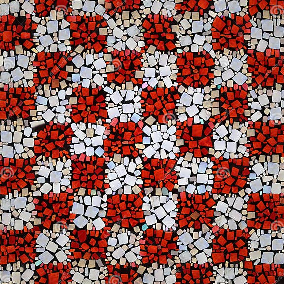 Pattern of Colored Stones or Tiles on the Path for Design Stock ...