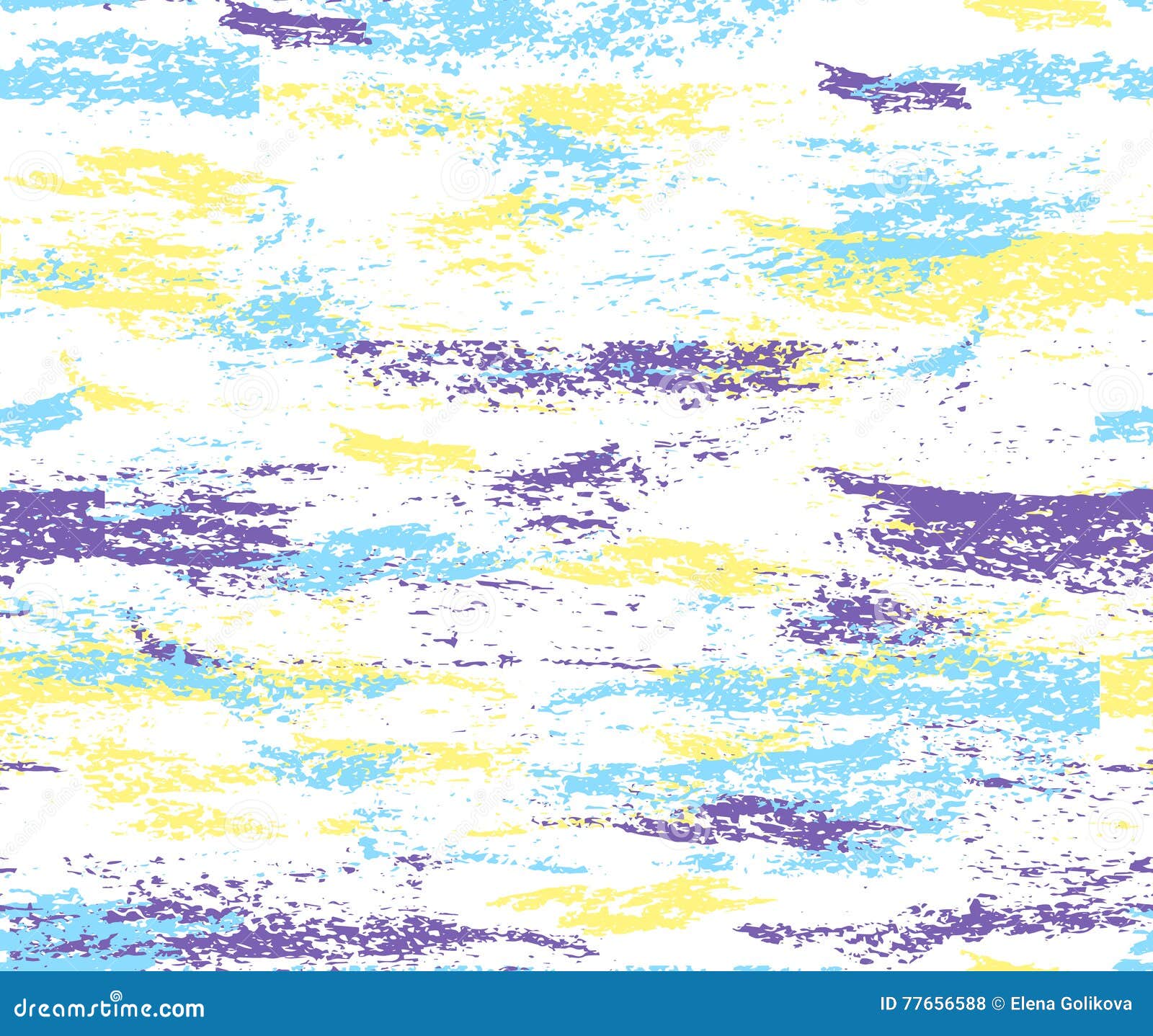 Pattern of Colorful Brush Strokes Stock Vector - Illustration of ...