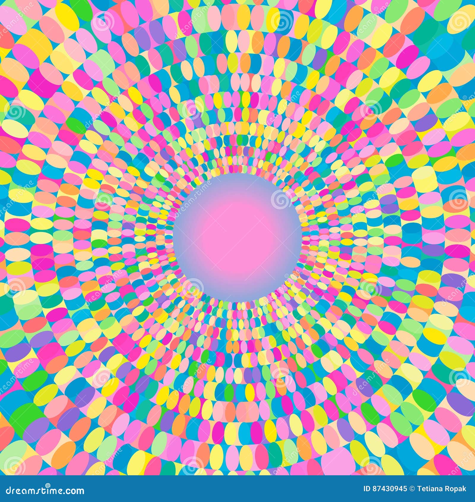 Colorful Op Art Patterns