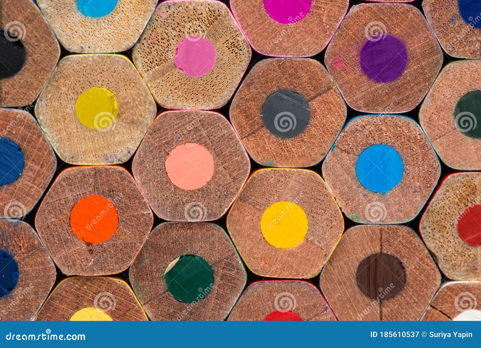 Pattern Color Pencil Background Stock Image - Image of paint, abstract ...